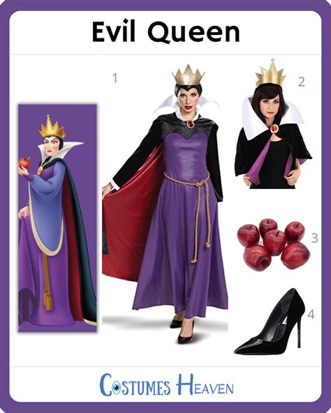Evil Queen Costume Quda Halloween