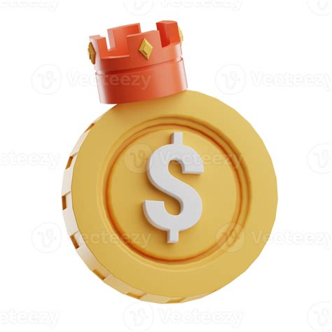 King Dollar Business Illustration 3d 45954618 Png