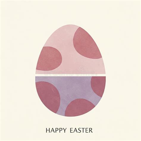 Artistic Easter Egg Composition Stock Illustration Illustration Of