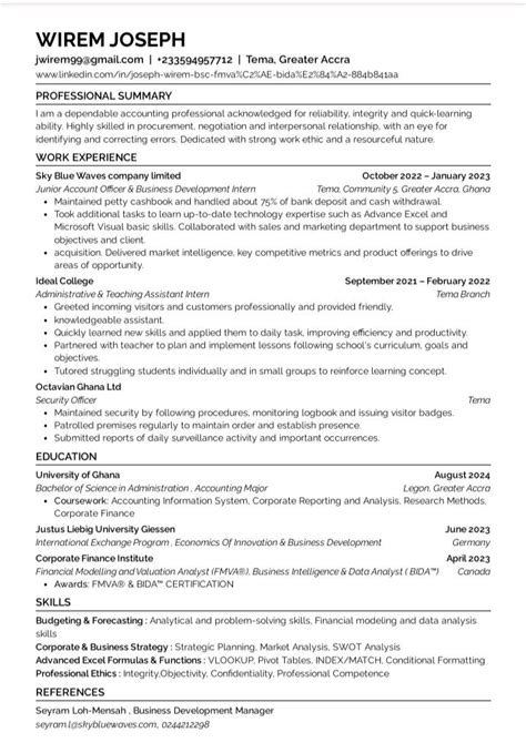 Joseph Wirem Bsc Fmva® Bida™ On Linkedin I Am Open For An