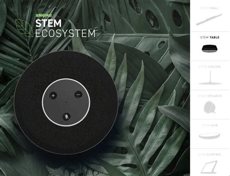 Stem Audio Table1 Noise Canceling Table Mount Speakerphone User Manual