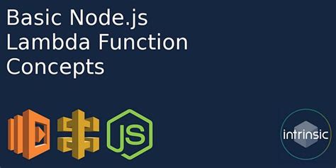 Tech Business Guide On Linkedin Basic Nodejs Lambda Function Concepts