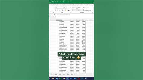 How To Vstack Multiple Datasets Into One Excel Youtube