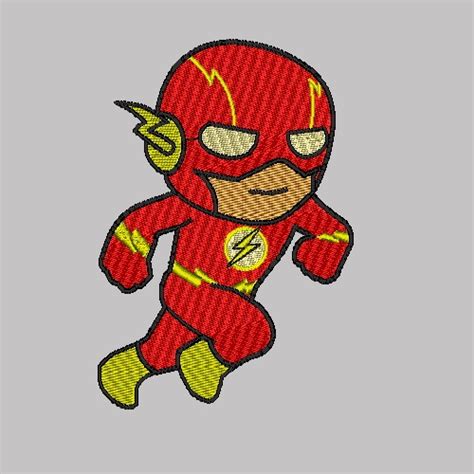Chibi Flash Design For Embroidery Machine Mydigitize Mx
