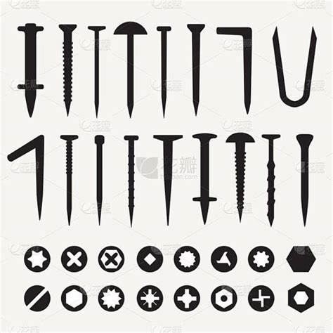 一套不同的钉子