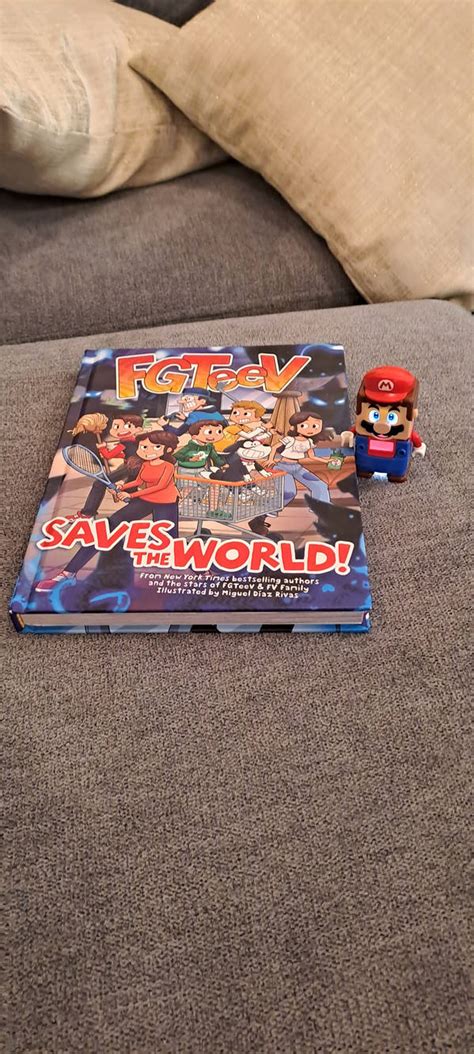 Mario Reads Fgteev Saves The World By Ali837lho9 On Deviantart