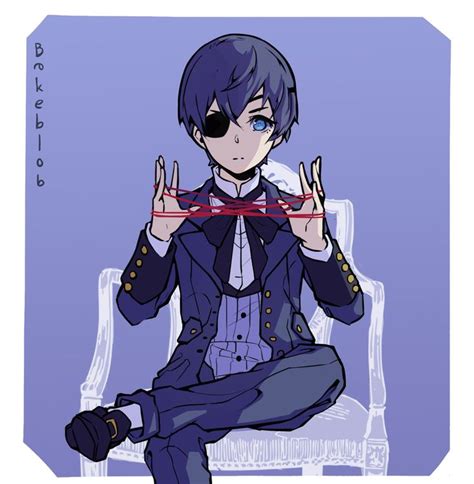 Artstation Fanart Ciel Phantomhive Bekeblob 🐡 Black Butler Anime