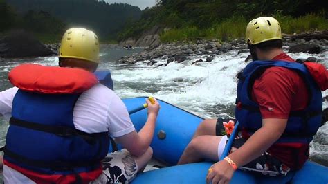 Whitewater Rafting Class Iv Rapids Pacuare River Costa Rica Youtube
