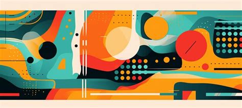 Premium Ai Image Deconstructed Abstract Vector Pattern Design