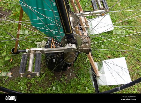 Penny Farthing Bicycle Stock Photo Alamy