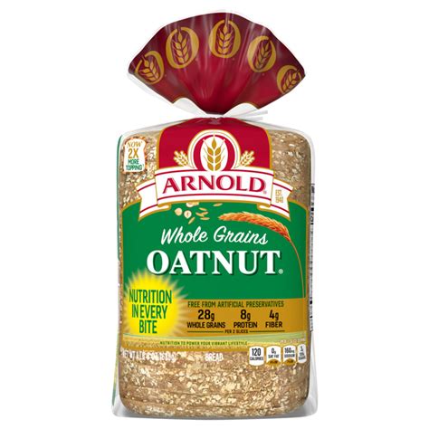 Save On Arnold Whole Grains Oatnut Sliced Bread Order Online Delivery Martins