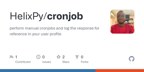 Github Helixpycronjob Perform Manual Cronjobs And Log The Response