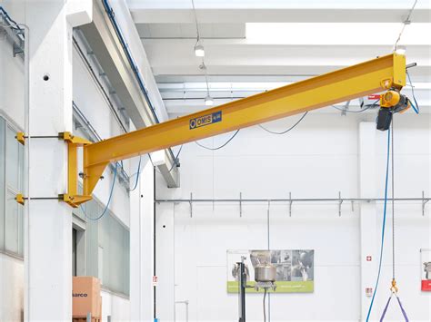 Jib Crane Donati Mbb Articulated Wall Mounted Jib Cranes Upto 500 Kg