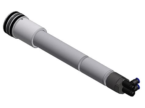 Cylinder Shaft Magnet Unit Seca3030 Static Cleanflow Magnets Goudsmit Magnetics