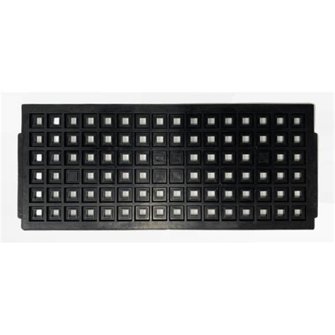 Anti Static Ic Trays Jedec Matrix Electronic Components Trays