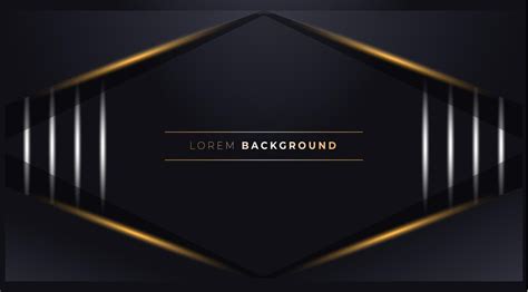Premium Vector Abstract Dark Black Geometric Background Design