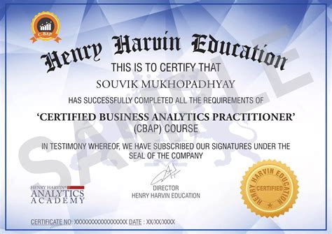 Business Analytics With R Cbap Course Henry Harvin®