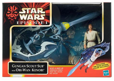 Star Wars Episode I Gungan Scout Sub With Obi Wan Kenobi