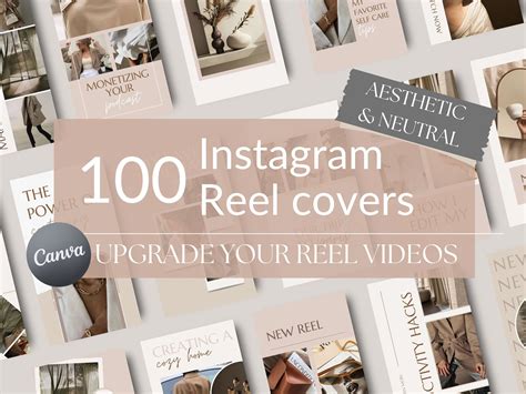 100 Instagram Video Reel Templates Motivational Reels Canva