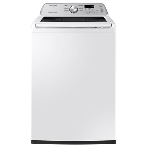 4 5 Cu Ft Capacity Top Load Washer With Active Waterjet In White
