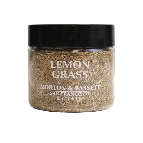 Morton And Bassett Lemongrass Seasoning 05oz Fresh Tangy Herb For