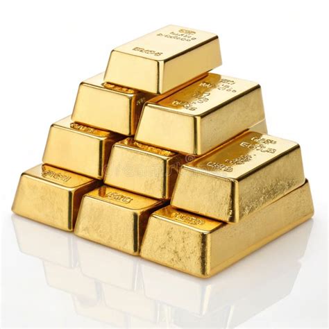 Pile Of Gold Bars Stack Stock Illustration Illustration Of Pile