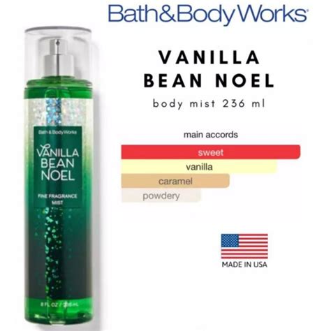 Vanilla bean Noel fragrance mist bath and body works | Shopee Malaysia
