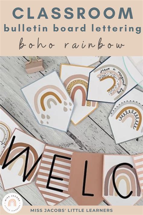 Boho Rainbow Classroom Decor Artofit