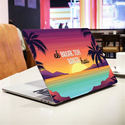 Ek Break Toh Banta Hai Laptop Skin Add A Whimsical Touch To Your