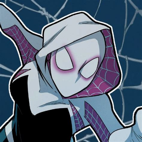 Ghost Spider Icon Marvel Super Herói Homem Aranha