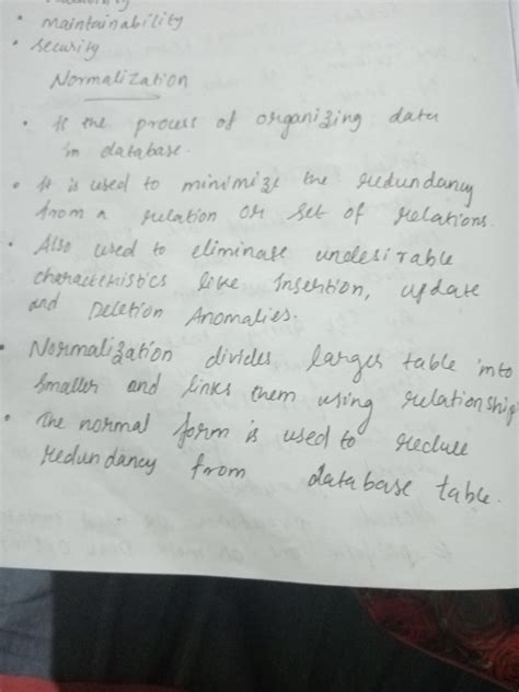 Normalisation In Dbms Pdf