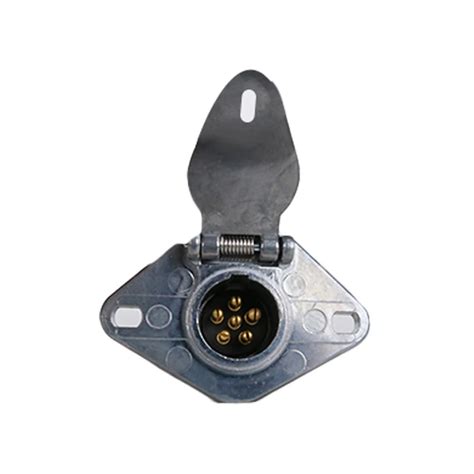 미국 유형 트럭 Rv 캐러밴 트레일러 커넥터 미국 방수 6 핀 트레일러 소켓 Buy 트레일러 소켓 Product On