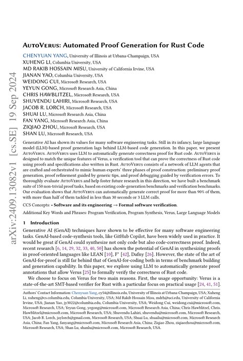 Pdf Autoverus Automated Proof Generation For Rust Code