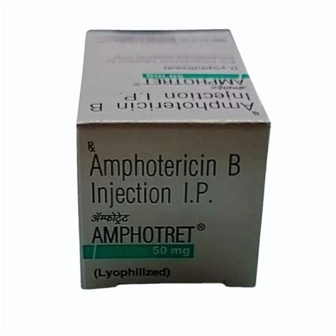 Amphotret Amphotericin B Ip Injection 50 Mg At ₹ 2000 Box In Rajkot Id 2853138729730
