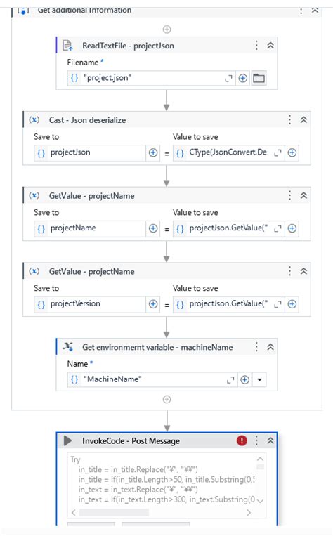 Postteamsmessagexaml No Compiled Code To Run Error Bc30002 Type Net