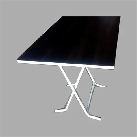 Rectangular Black Engineered Wood Folding Table At ₹ 1000piece In Pune