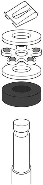 Diagram Instructions For Installing Bearing Kit Washers Retaining