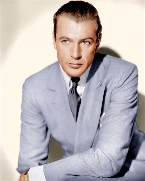 Gary Cooper Look At Those Blue Eyes Garry Cooper Klasik