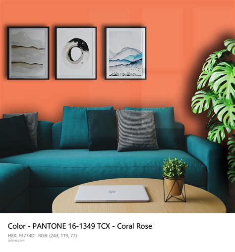 About Pantone 16 1349 Tcx Coral Rose Color Color Codes Matching
