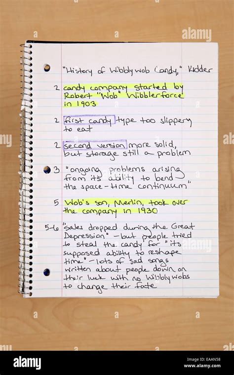 Handwritten Notes