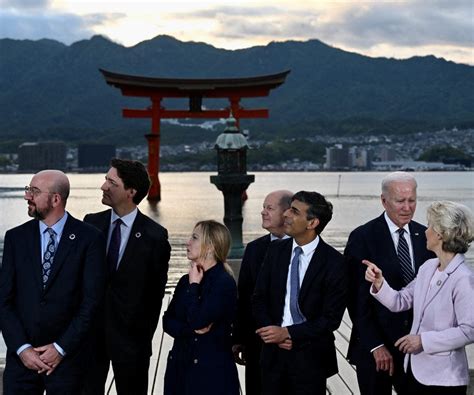 Líderes Del G7 Realizan Una Visita Histórica Al Museo Y Parque De La