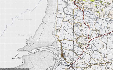 Historic Ordnance Survey Map Of Berrow 1946 Francis Frith