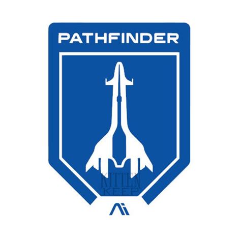 Pathfinder Badge Vinyl Decal Mass Effect Andromeda Etsy