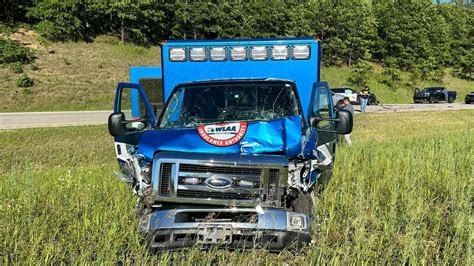 Ambulance Involved In Crash On Nb Us 31