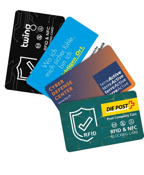 Rfid Blocker Card Print As Advertising Medium Twing