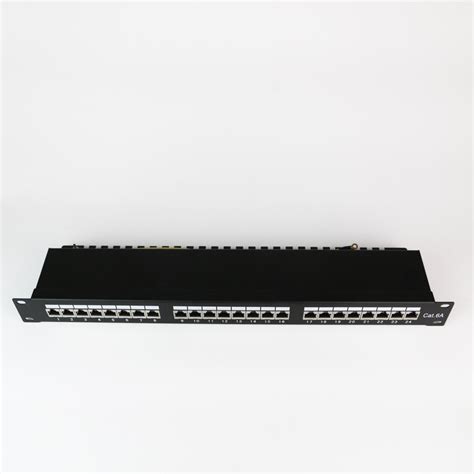 24 Port Ftp Stp Patch Pane For Server Rack Network Cabinet Shielded