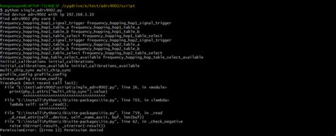 PermissionError Errno 13 Permission Denied When Using Pyadi Iio Q A Linux Software