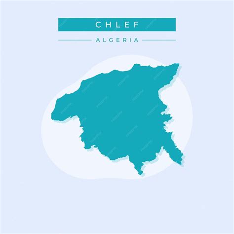 Premium Vector Vector Illustration Vector Of Chlef Map Africa