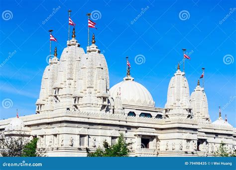 Hindu Temple In Neasden London Stock Image Image Of Briton Buddhist