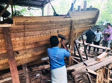 A Handcrafted Dhow From Kerala Is Showcased At The Fifa World Cup The Hindu